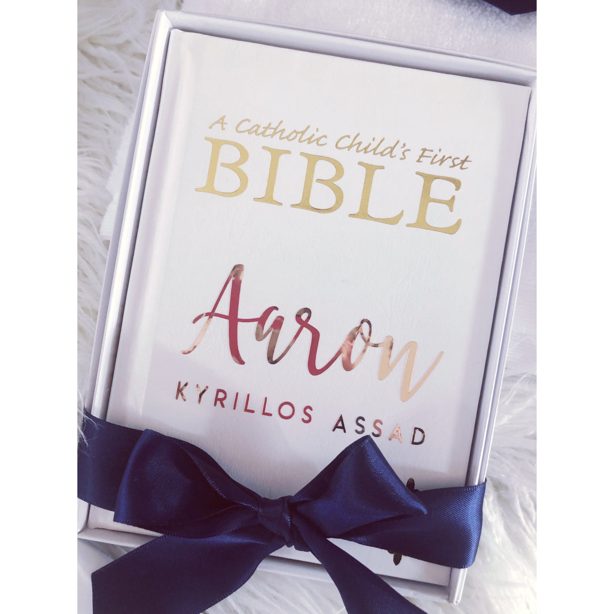 Mini Catholic Children’s First Bible – Little Indie Designs