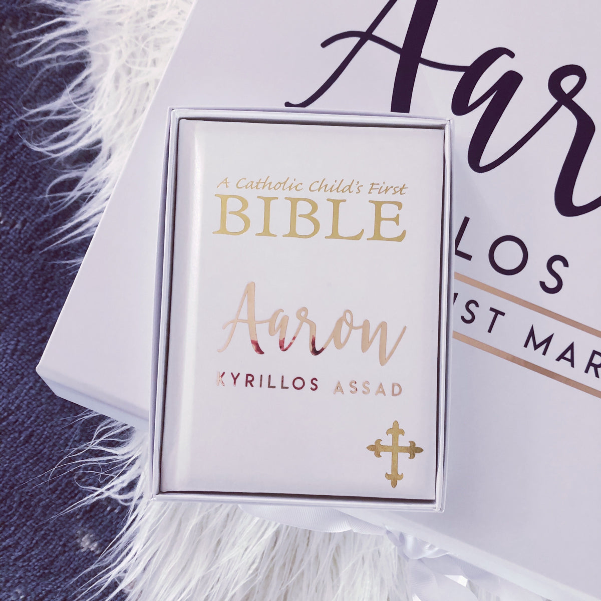 Mini Catholic Children’s First Bible – Little Indie Designs